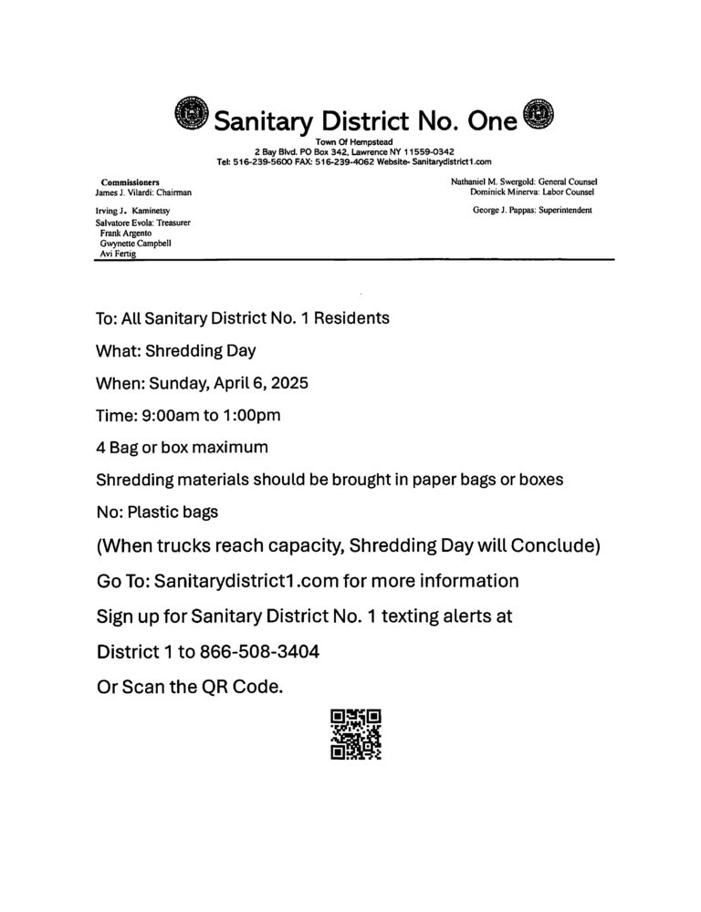 Sanitary District No. 1